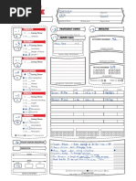 SW5e - Character Sheet | PDF