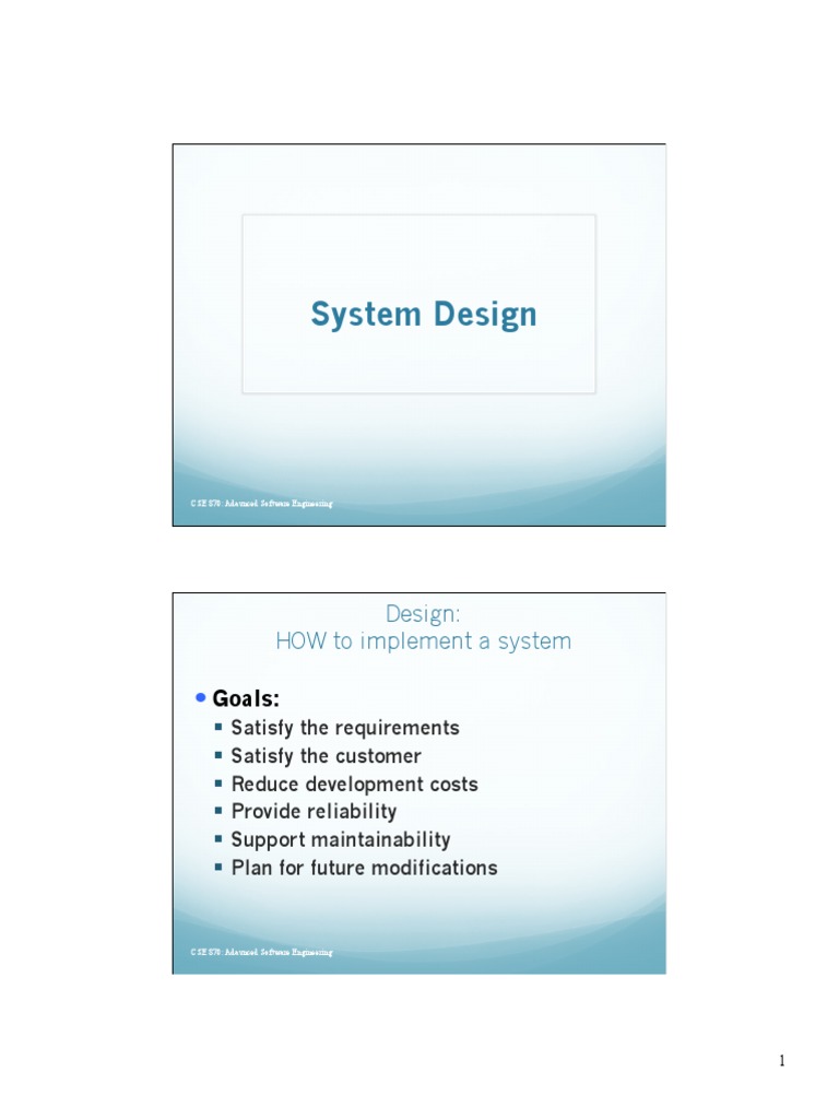 09a System Design Notes | PDF