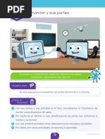 2 Primaria El Monitor y Sus Partes | PDF | Monitor de computadora ...