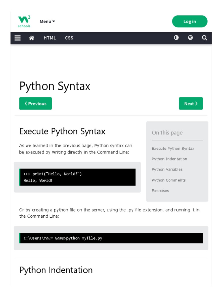 Execute Python Syntax | PDF | Python (Programming Language) | J Query