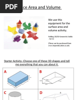 3D Shapes Formulas | PDF