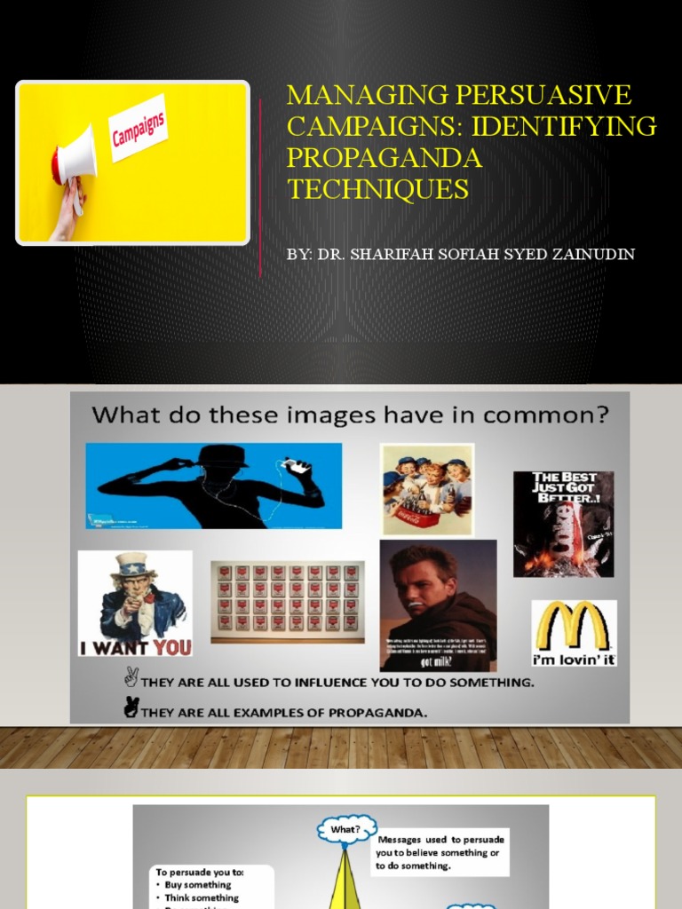 3 - Managing Persuasive Campaigns | PDF | Propaganda | Persuasion