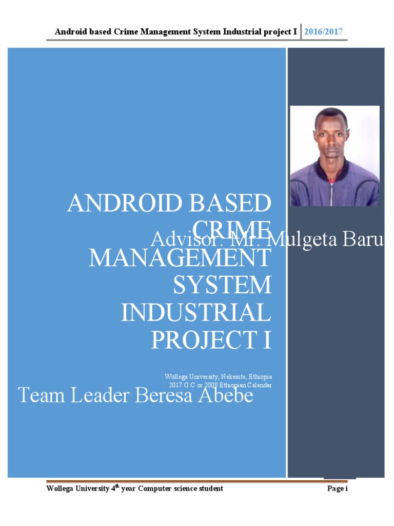 Android Based Crime Manage System Indust | PDF | Use Case | System