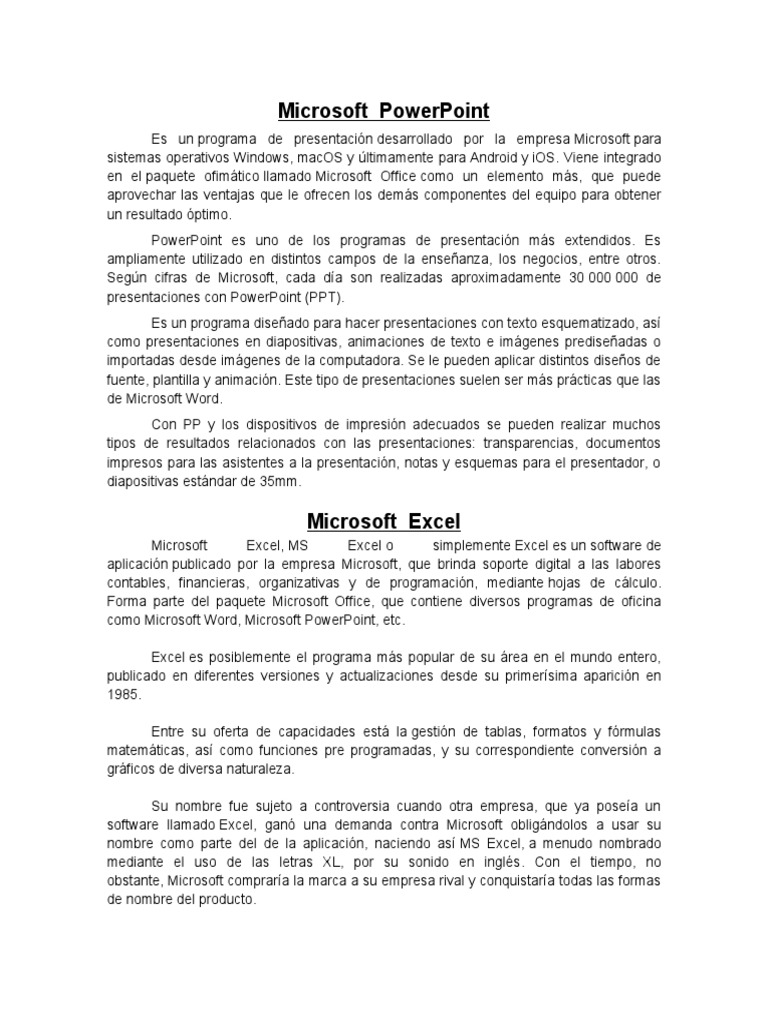 Una guía completa sobre las aplicaciones de Microsoft Office: PowerPoint, Excel, Publisher y ...