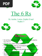 IMPORTANCE OF 5Rs IN WASTE MANAGEMENT | PDF | Waste Management | Reuse