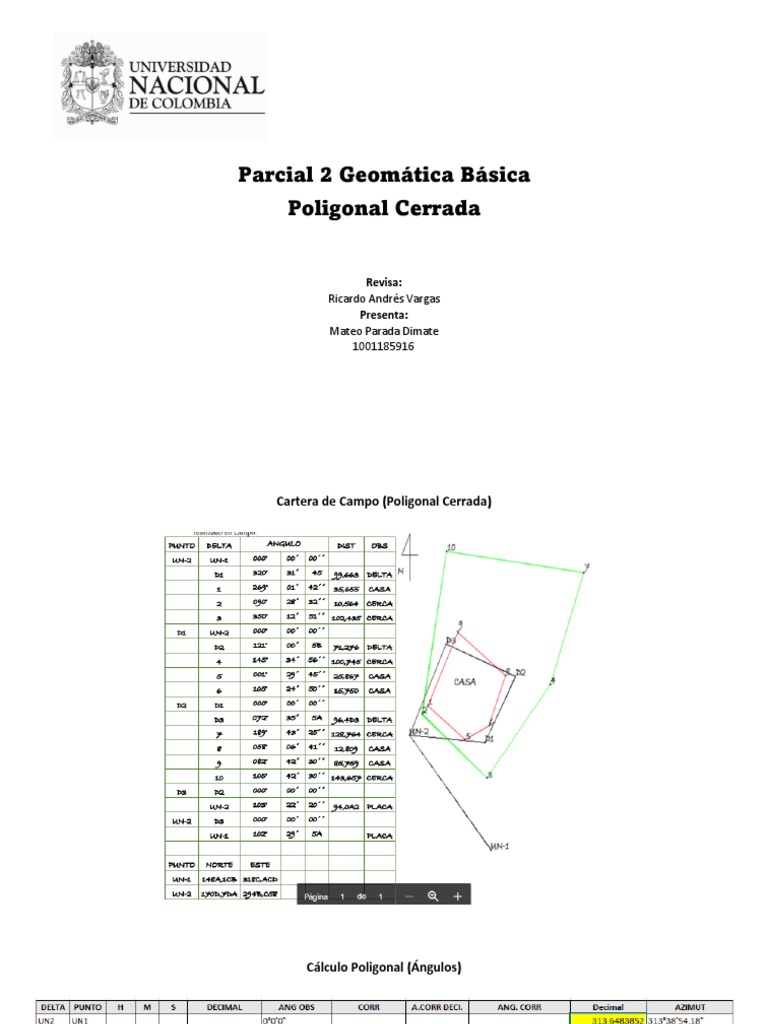 Poligonal Cerrada | PDF