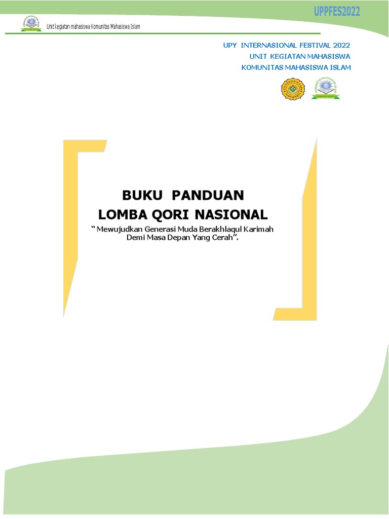 Panduan Lomba Qori Fix | PDF