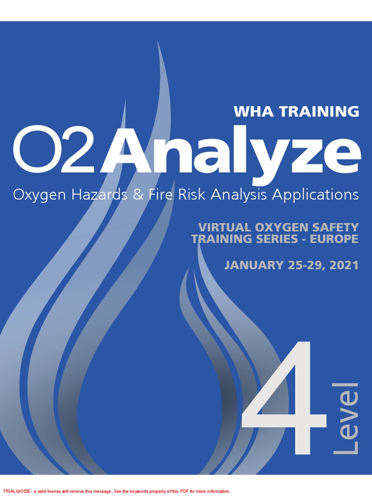 Analyze: Oxygen Hazards & Fire Risk Analysis Applications | PDF | Fires ...