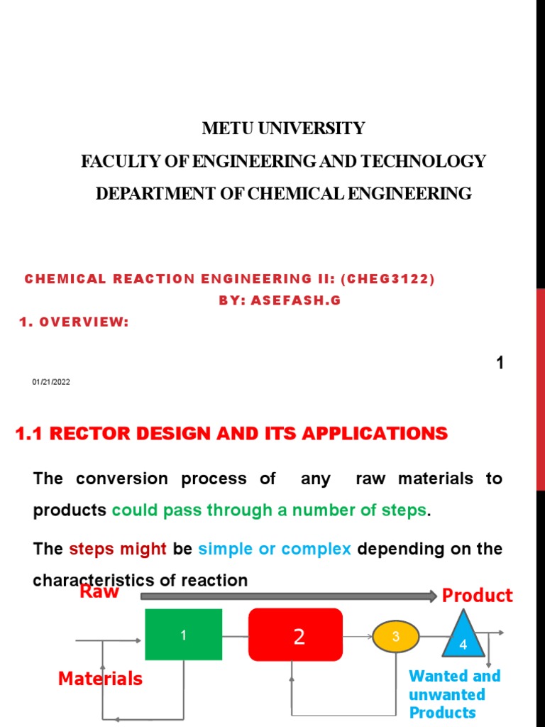 Metu University Faculty of Engineering and Technology Department of ...