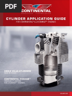 Lycoming O-540 Engine Specs | PDF | Engines | Cylinder (Engine)