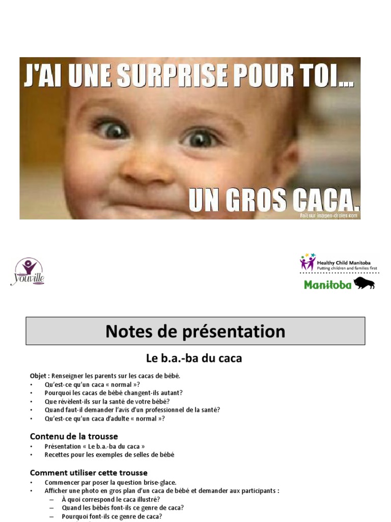 Scoop On Poop FR | PDF | Allaitement | Lait