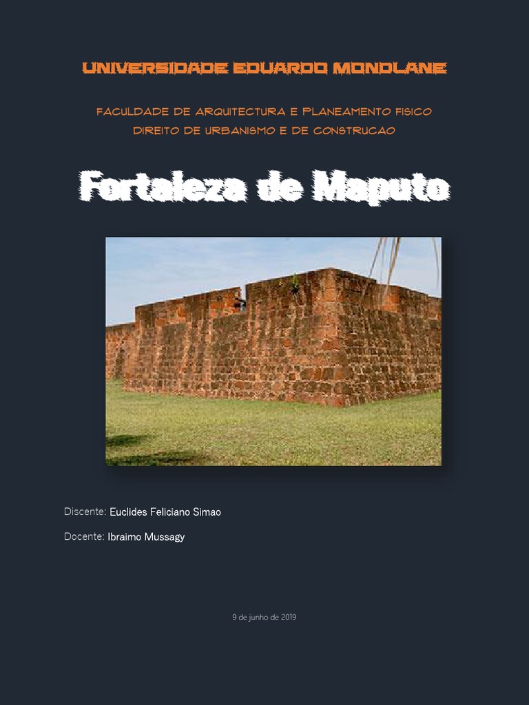 Fortaleza de Maputo | PDF | Herança cultural