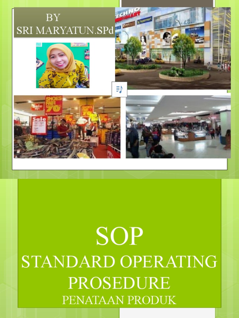 SOP Penataan Produk Supermarket | PDF | Bisnis