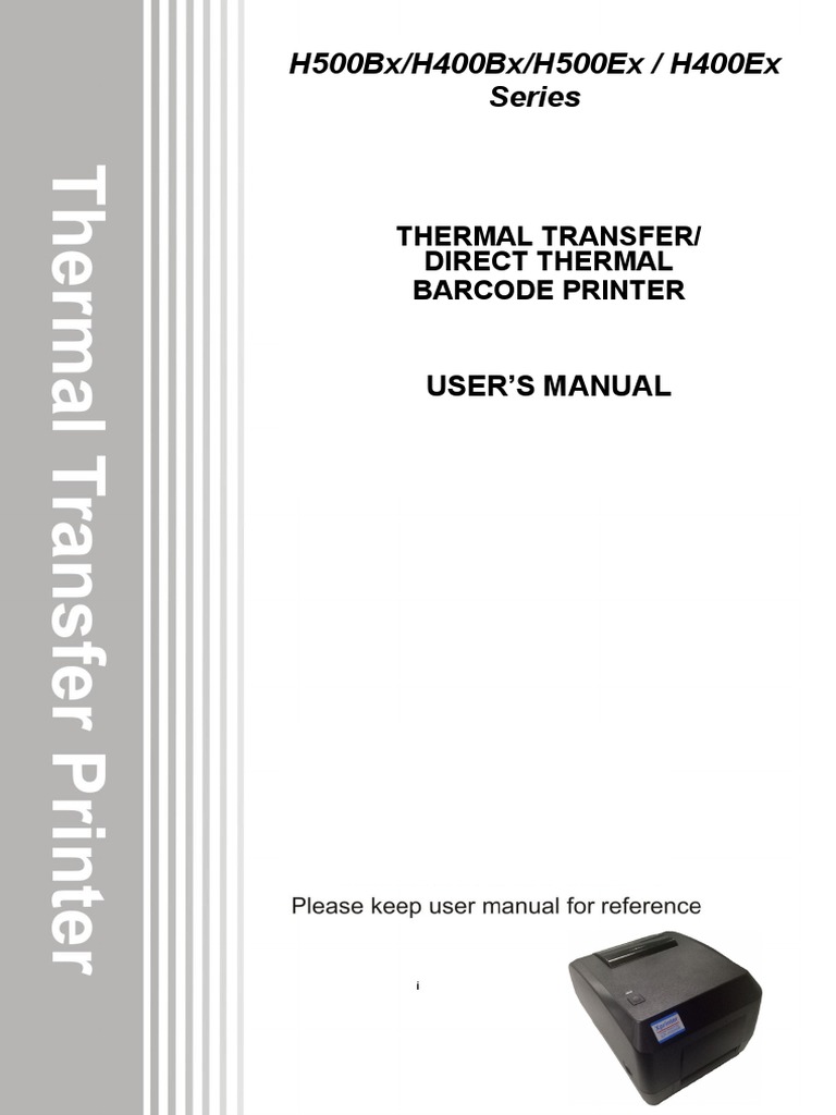 XP-H500B H500E H400B H400E User Manual E-2017-03-27 | PDF | Printer ...