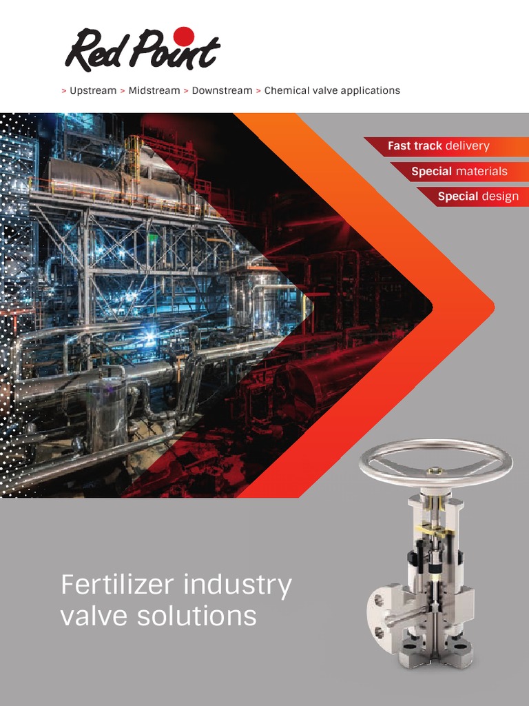 Fertilizer Industry Valve Solutions: Upstream Midstream Downstream ...