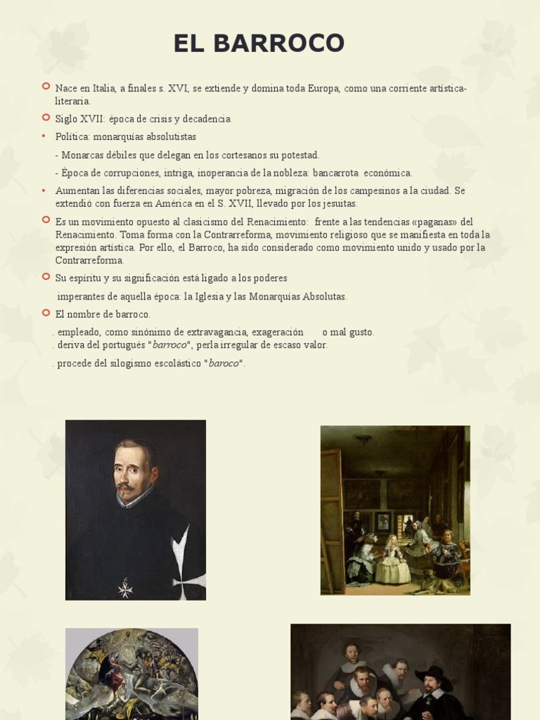 Barroco: Arte, Música y Contexto Histórico | PDF | Barroco | Musica barroca