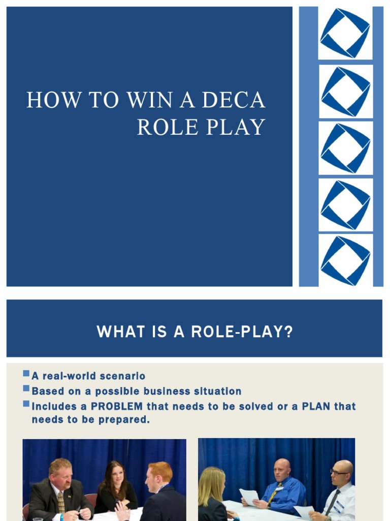 How To Win A Deca Role Play | PDF | Employment | Decision Making