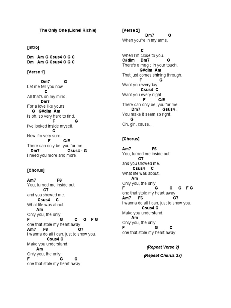 (Repeat Verse 2) (Repeat Chorus 2x) | PDF | Song Structure | Songs
