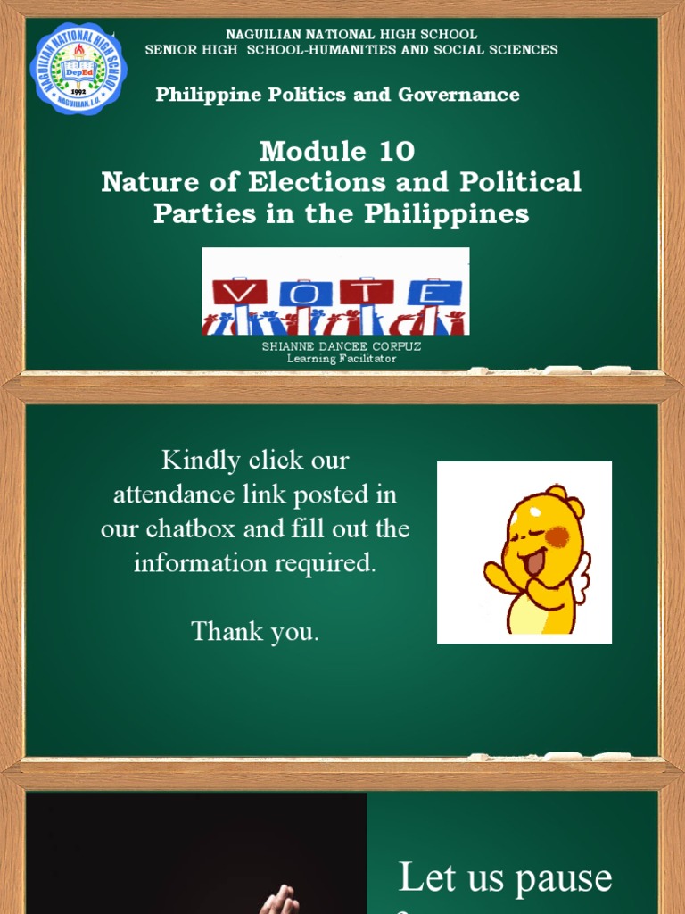 Philippine Elections and Political Parties | PDF | Elections | Suffrage
