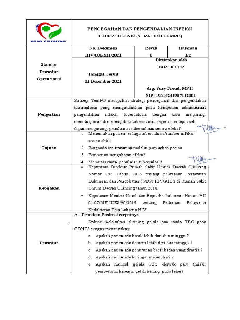 Spo Ppi TB | PDF | Pengembangan Diri | Kesehatan Holistik