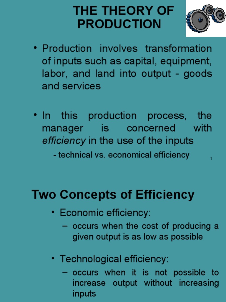 Law of Production | PDF | Long Run And Short Run | Business Process ...