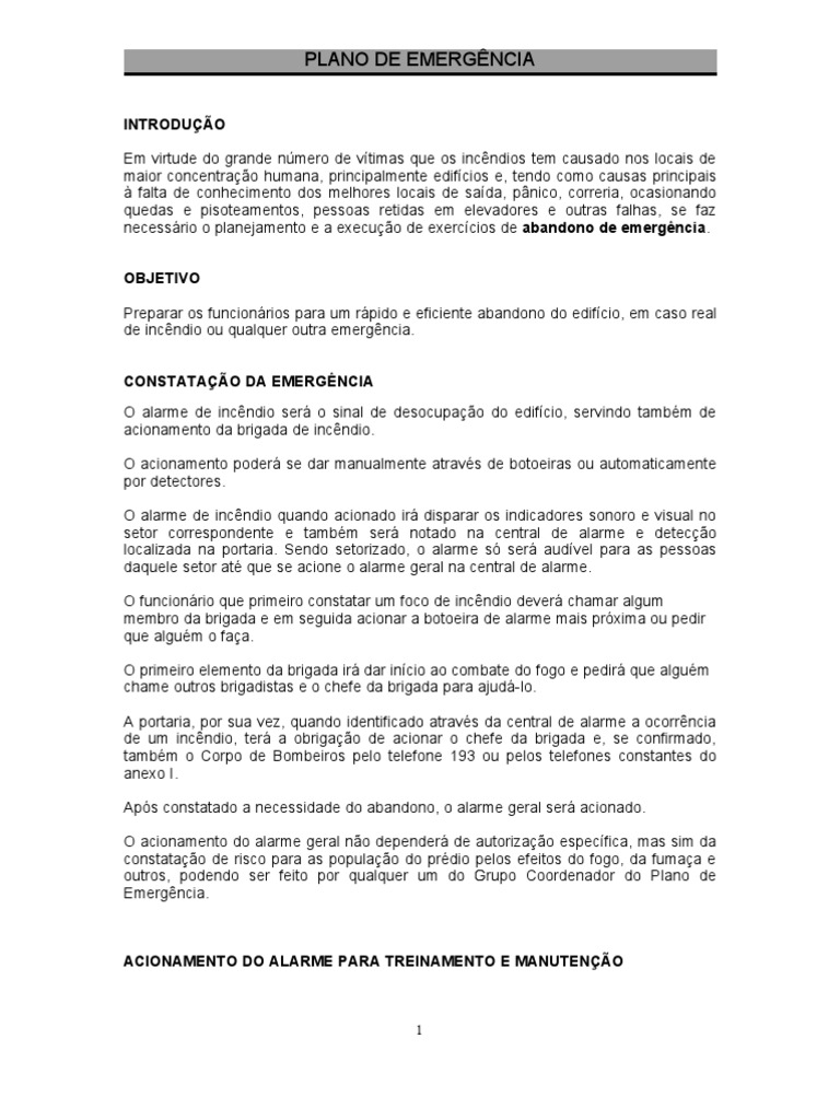 Modelo de Plano de Cia | PDF