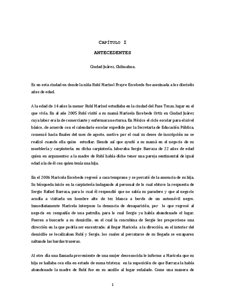 Rubí Frayre | PDF | Sentencia (ley) | Derecho Constitucional