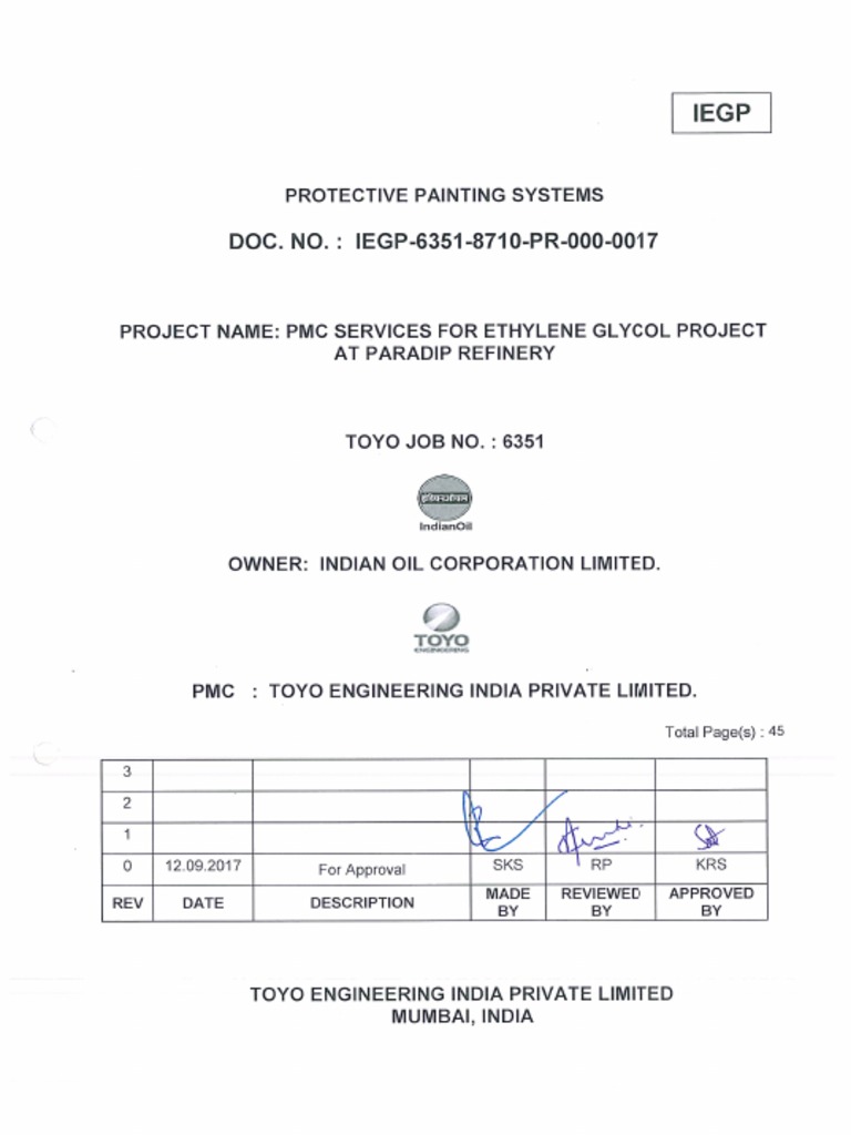 Protective Painting System | PDF | Paint | Corrosion