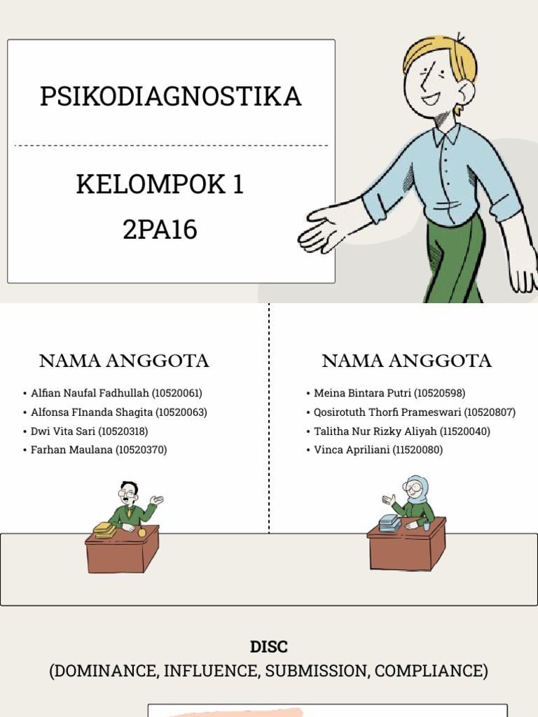 Kelompok 1 Psikologi Diagnostika | PDF | Karier & Perkembangan