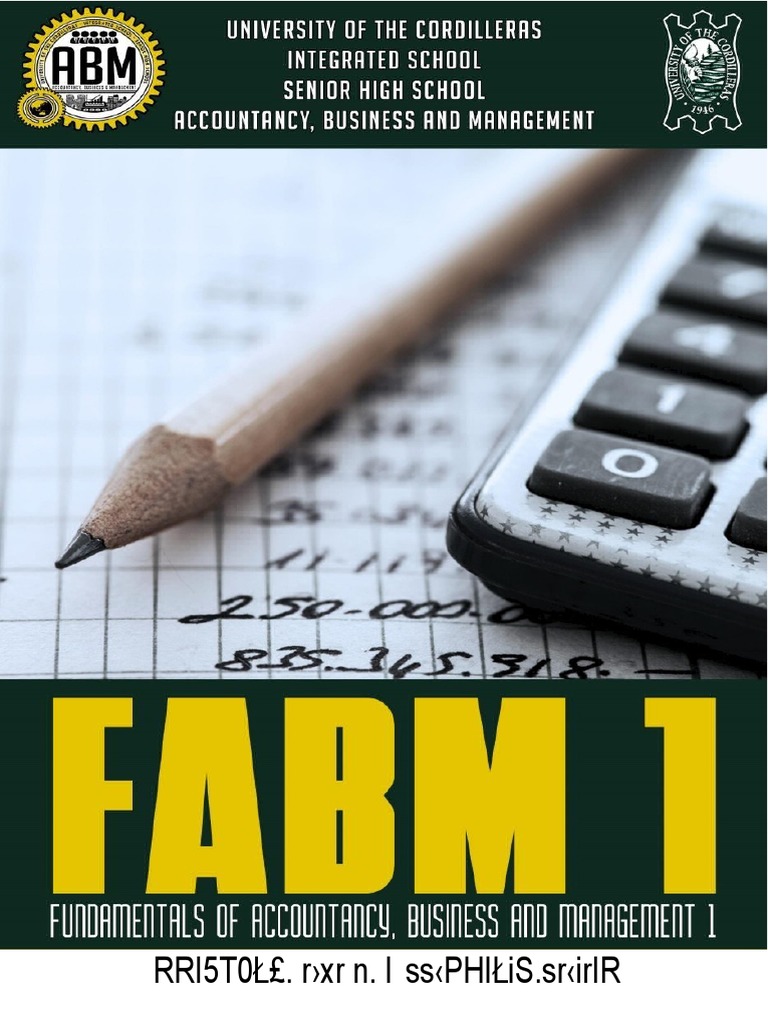 Fabm 1 Module 2 Principles and Concepts | PDF | Expense | Book Value