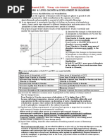 Uneb Uace Biology P2 Guide 2023 | PDF | Photosynthesis | Breathing