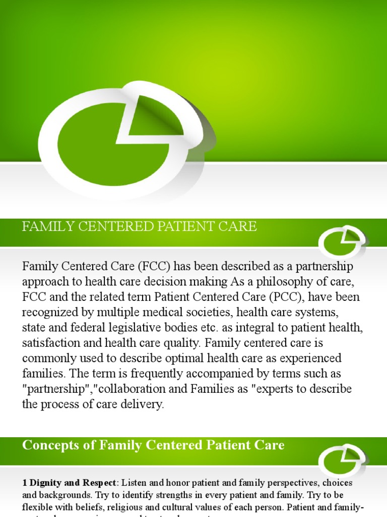 Family Centered Health Services Overview | PDF | Nursing | Health Care