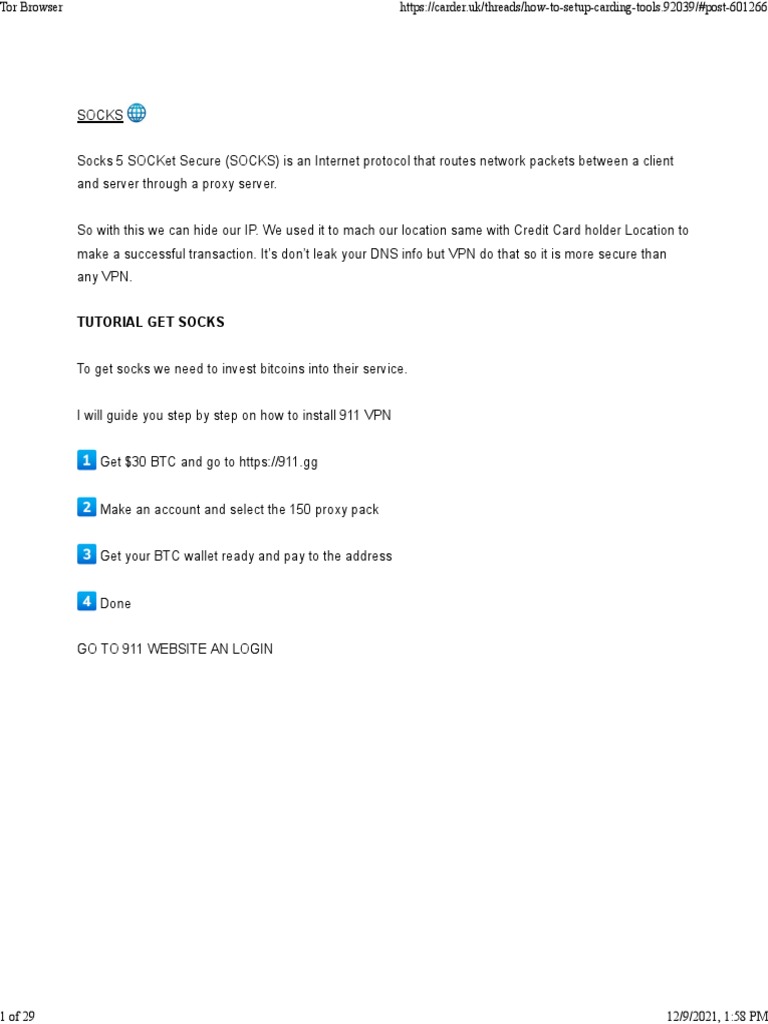 Socks5 Set Up | PDF | Proxy Server | Http Cookie