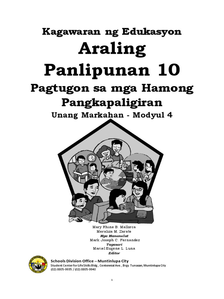 AP10 Q1 W4 PagtugonSaHamon | PDF