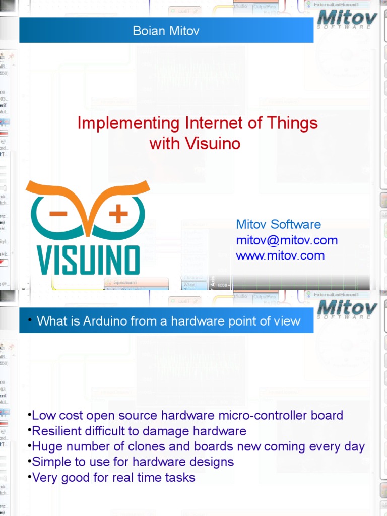 Implementing Internet of Things With Visuino: Boian Mitov | PDF | Library (Computing) | Arduino