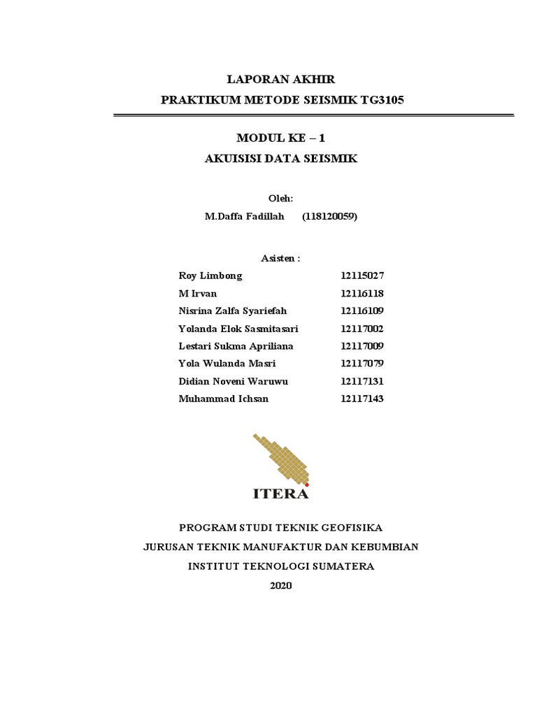 LA - Modul1 - 118120059 - M.Daffa Fadillah | PDF