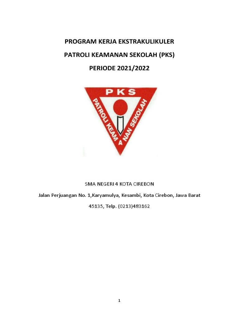 Program Kerja PKS | PDF
