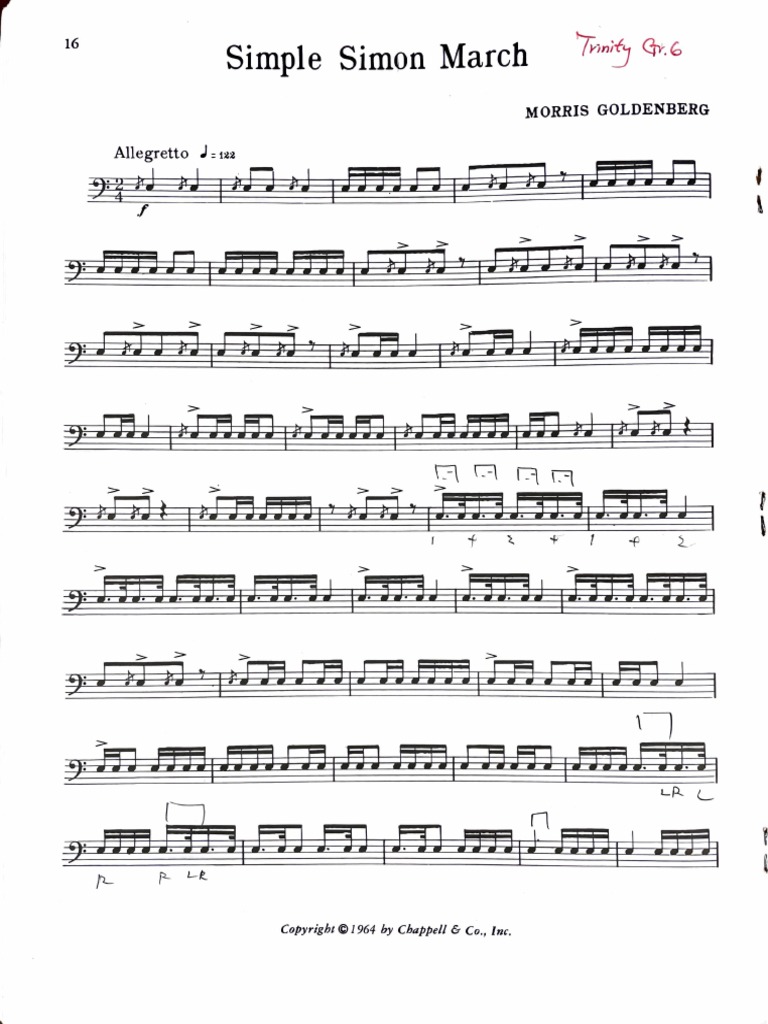 Simple Simon March | PDF