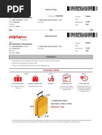 Online Boarding Pass Indigo | PDF | Aviation | Airlines