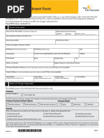 Brighthouse Life Insurance Change Form | PDF