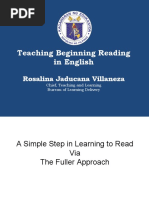 LAC SESSION Topic - The-Fuller-Approach | PDF | Learning To Read ...
