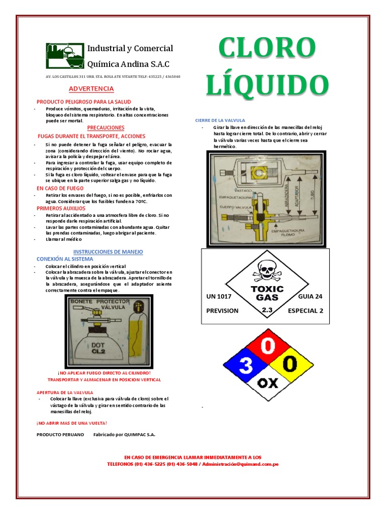 Cloro Pdf Cloro Agua