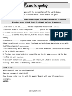 Short Story Writing Practice Exercises | PDF | Mystery, Thriller ...