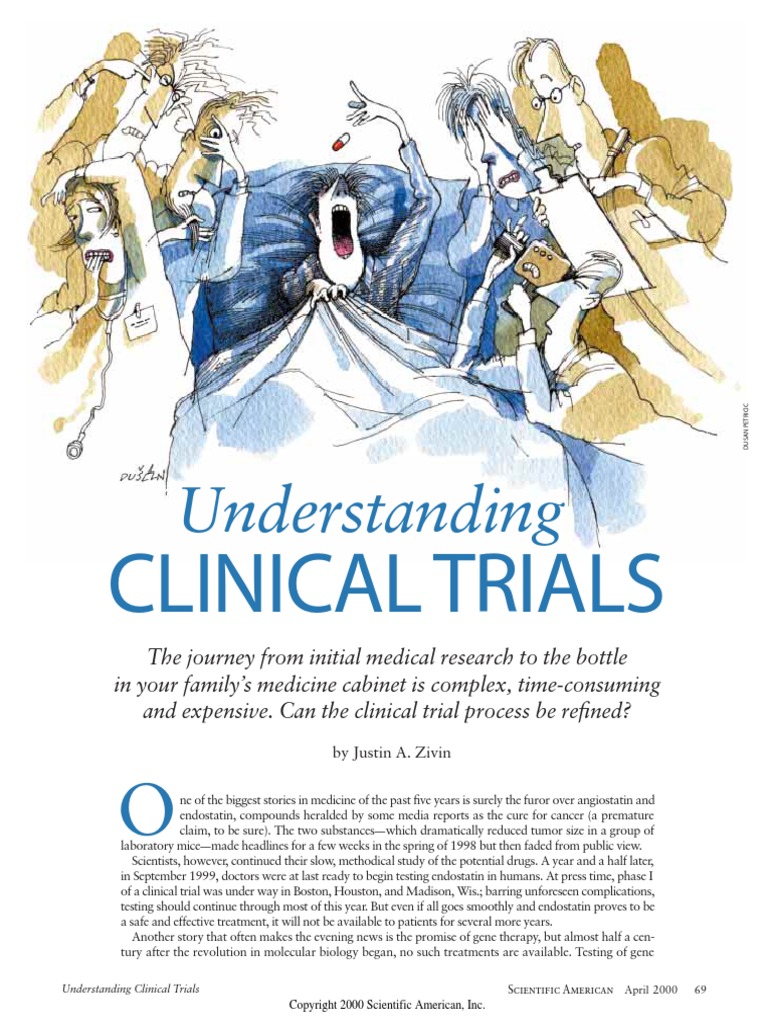 Understanding Clinical Trials - PD | PDF | Clinical Trial | Phases Of ...