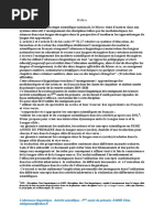 Le Texte Descriptif | PDF