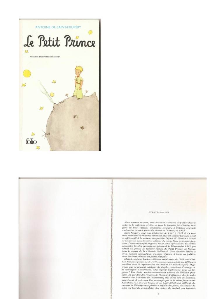 Le Petit Prince | PDF