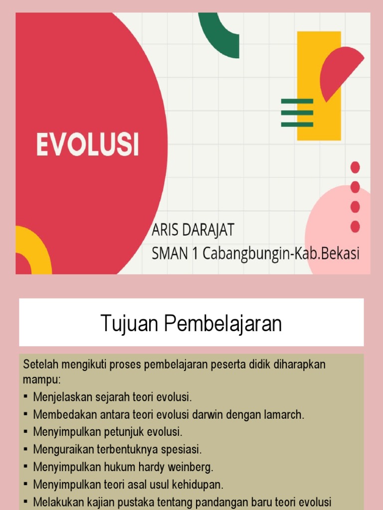 Evolusi | PDF