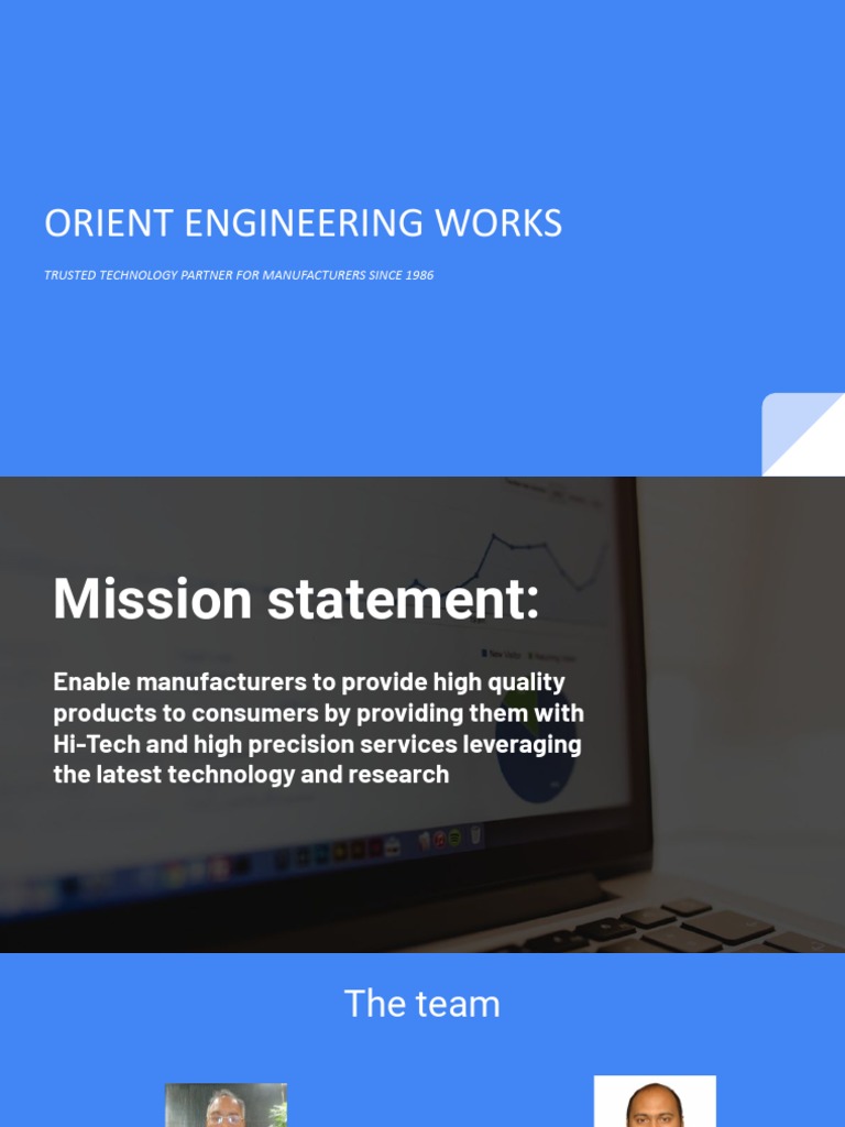 Orient Engineering Works - Gun Drilling Services | PDF | Drilling ...