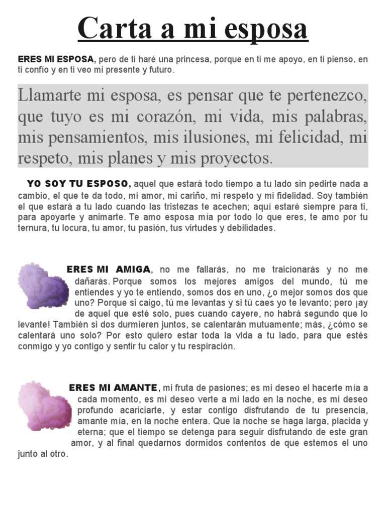 Carta Esp | PDF
