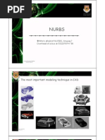 An Algorithm of NURBS Surface Fitting For Reverse Engineering | PDF | Mathematical Physics ...